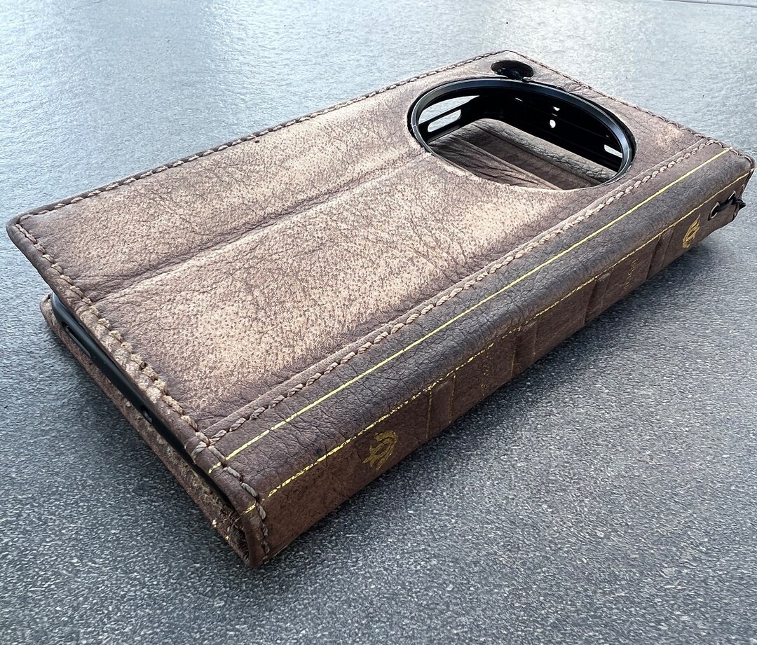 ARICHI Genuine Tan Leather Case Wallet for Oneplus Open Bible Book ... ARICHI Genuine Tan Leather Case Wallet for Oneplus Open Bible Book ...