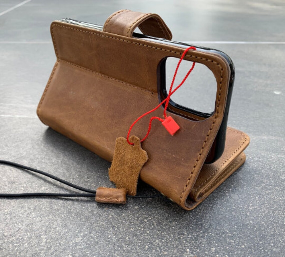 Genuine Full Leather Case for Apple Iphone 12 Pro Cover Wallet - Etsy