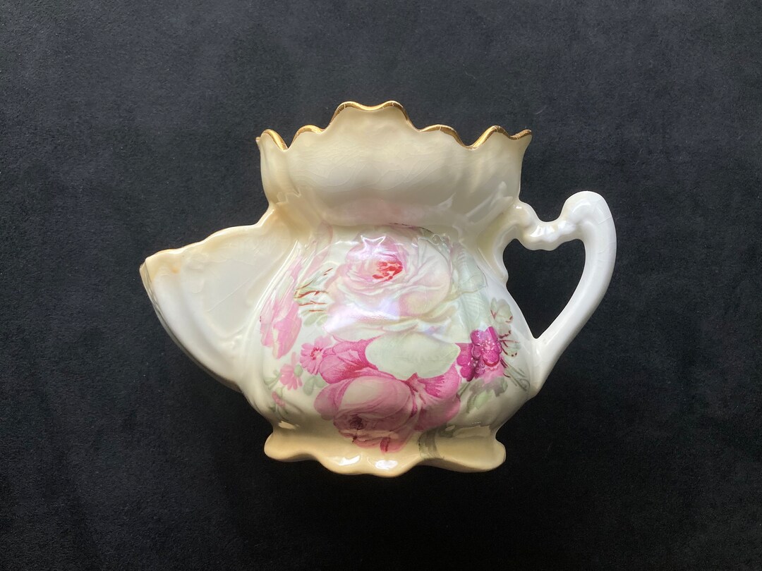 Floral Scuttle Mug. Old Foley Pottery by James Kent Ltd. - Etsy
