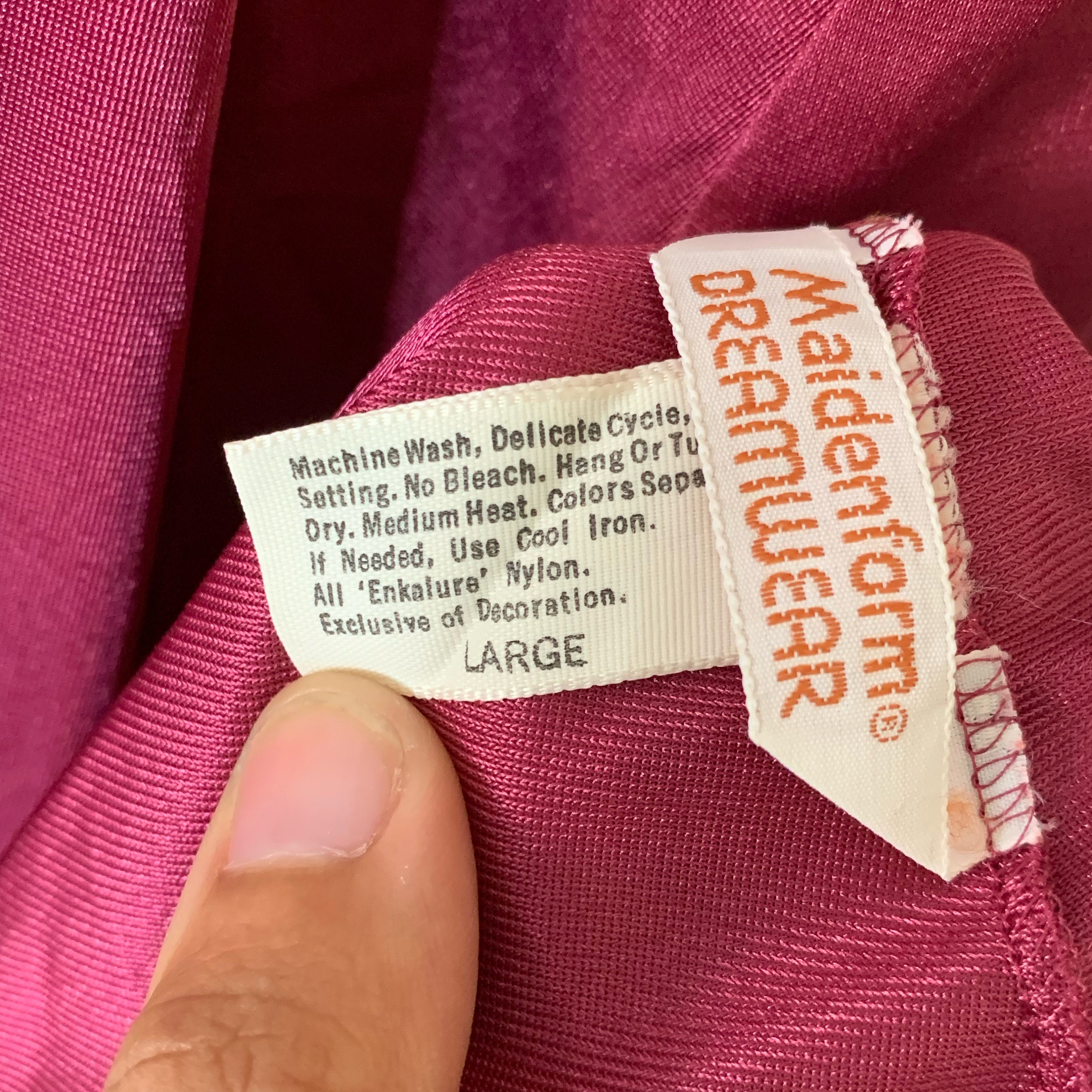 Vintage Maidenform Dreamwear 70s Nylon Nightgown Sz Large Full - Etsy