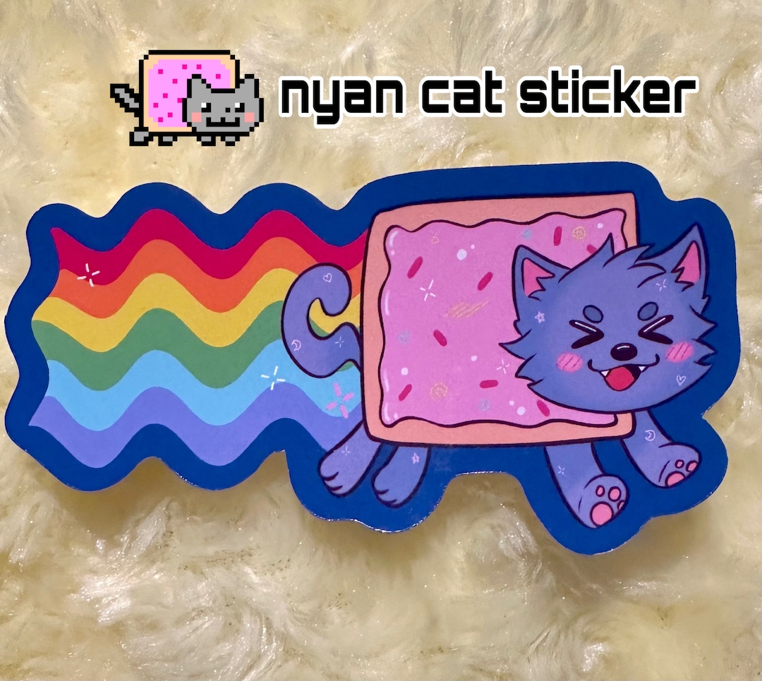 Nyan Cat Sticker - Etsy