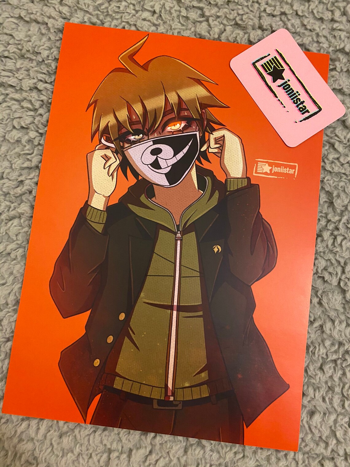 Makoto Naegi Mastermind A4 Print - Etsy UK