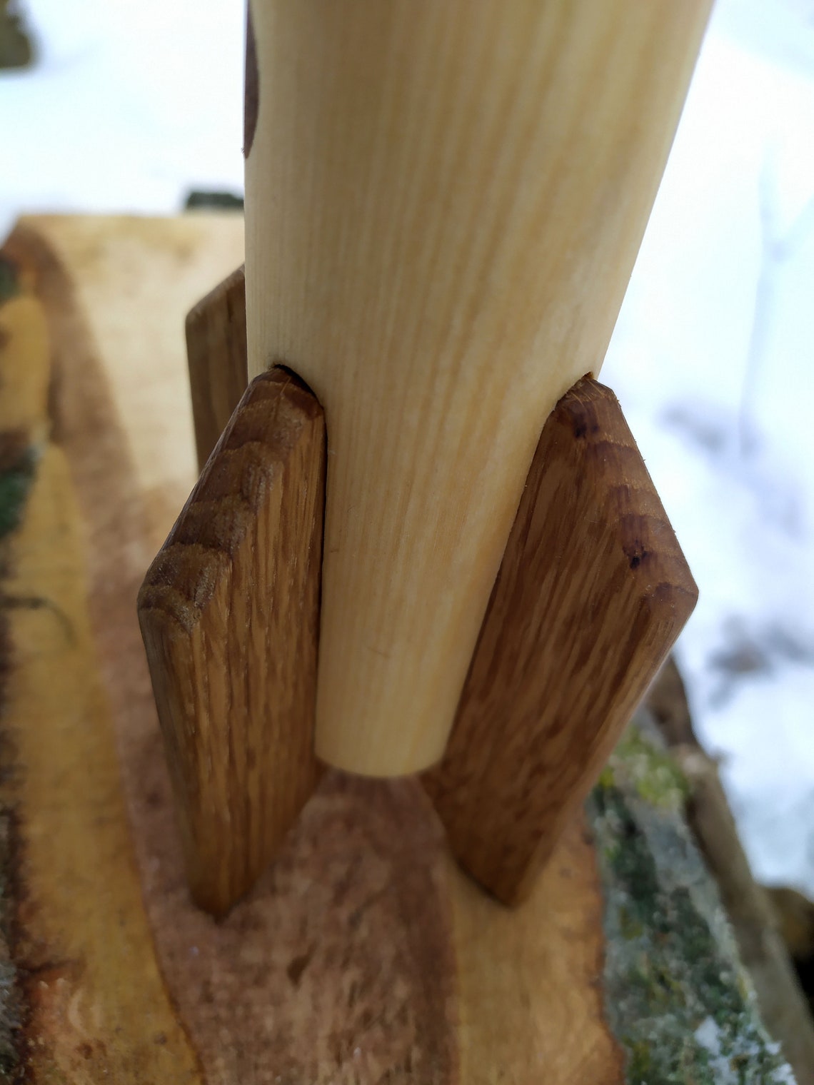 Wooden rocket toy Space ship for baby Gift for children | Etsy