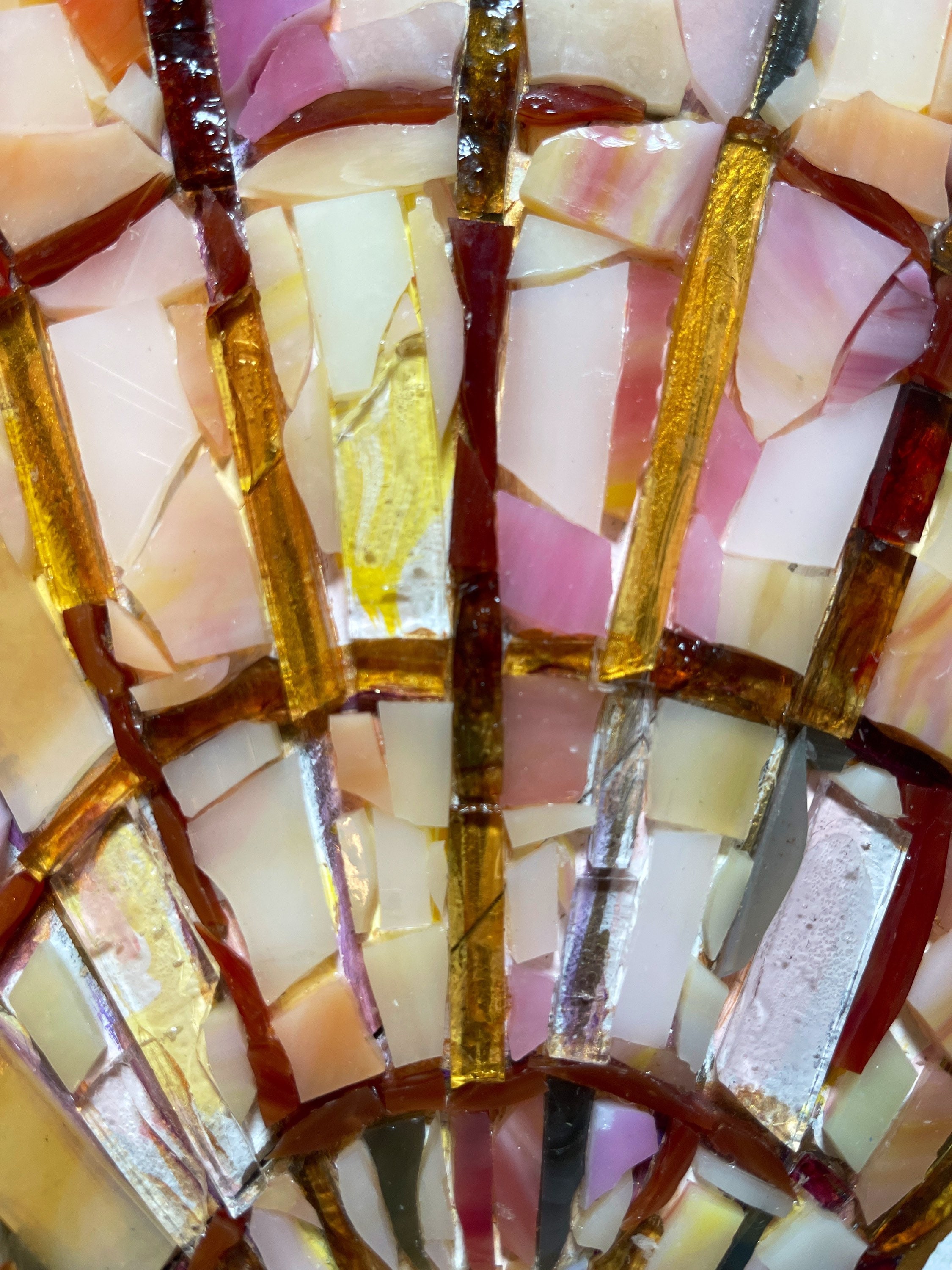 Seashell Mosaic Wall Art Custom Beach Wall Hanging Beach House Art One ...