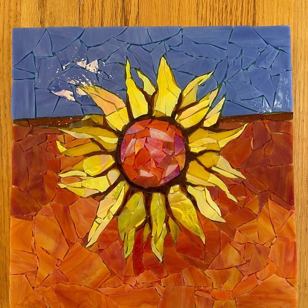 Sunflower Mosaic - Etsy