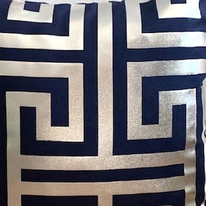 Gold Table Runner|greek Key Table Runner|white and Gold Table Runner ...