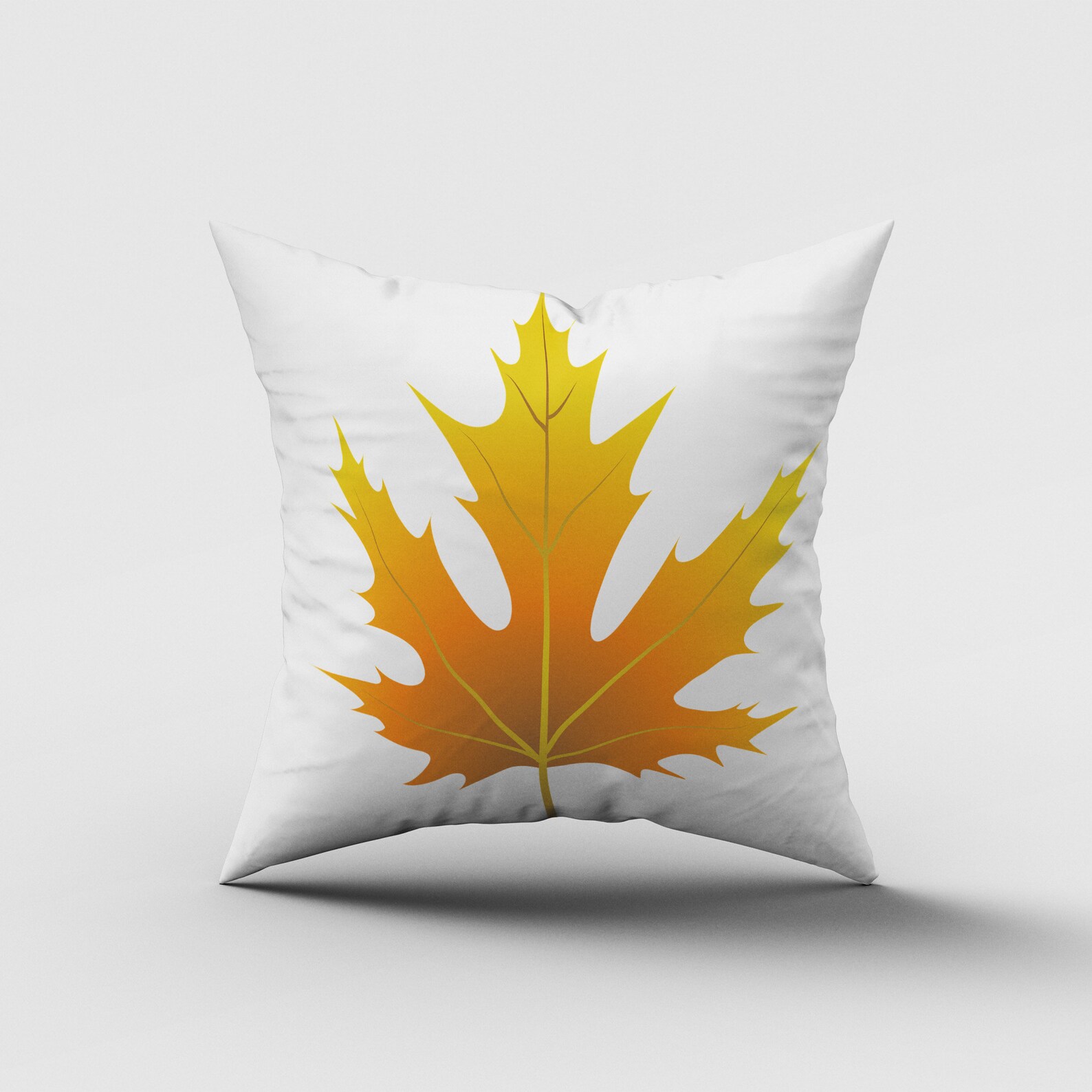 Leaves Pillow Coversycamore Leaves Pillowleaf Outdoor Pillow - Etsy