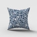 Blue Pattern Pillow Coversdecorative Throw Pillowboth Sides Pillowblue ...