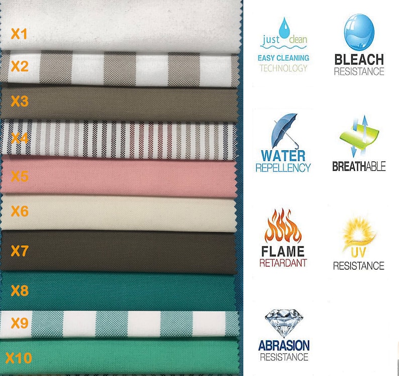 Outdoor Fabric by the Yard|fade Resistant Fabric, Acrylic Outdoor ...