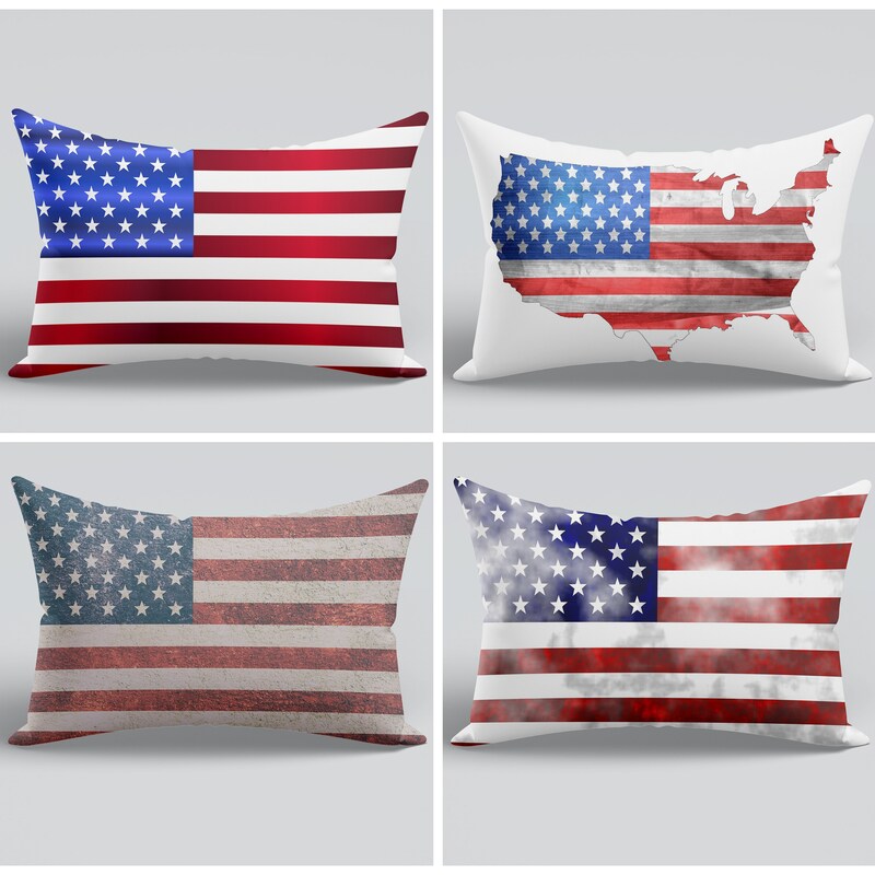 America Pillow - Etsy