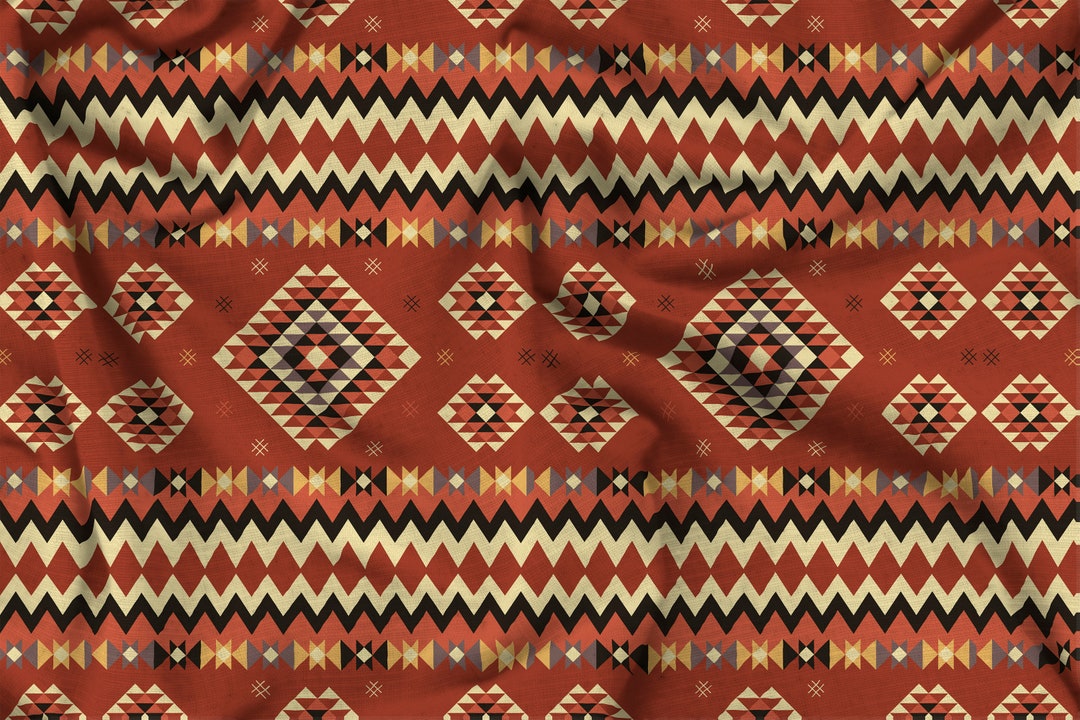 Southwestern Outdoor Fabric by the Yard, Upholstery Fabric, Plant ...