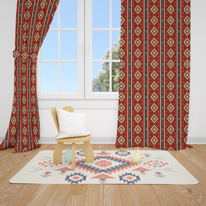 Native American Curtains - Etsy