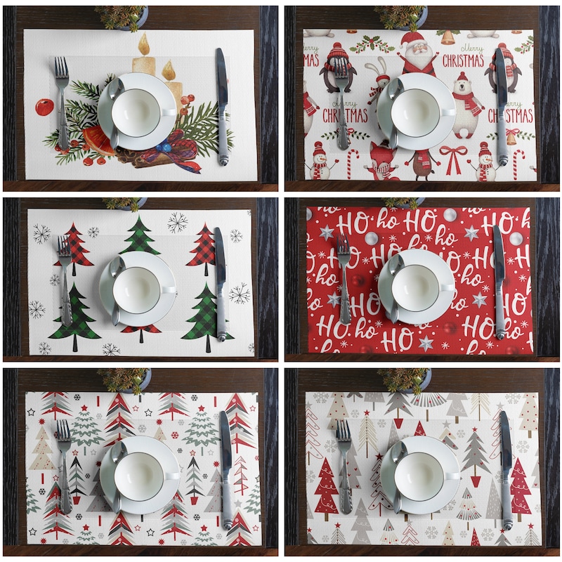 Holiday Placemats - Etsy