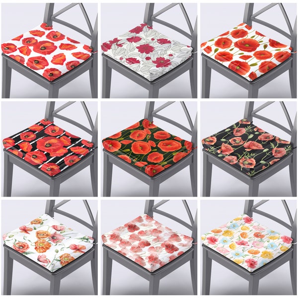 Floral Chair Cushion - Etsy