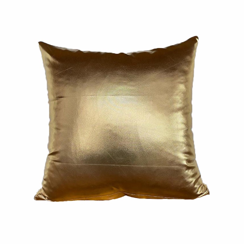 Metallic Gold Pillow - Etsy