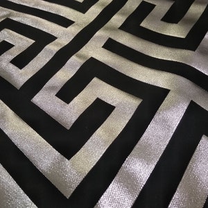 Gold Table Runner|greek Key Table Runner|white and Gold Table Runner ...