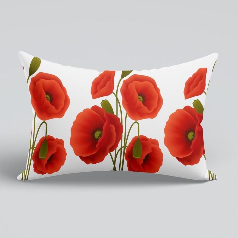 Poppy Pillows - Etsy