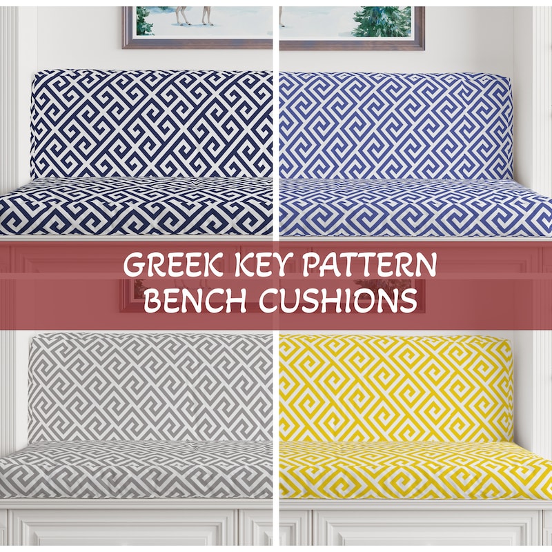 Greek Key Cushion - Etsy