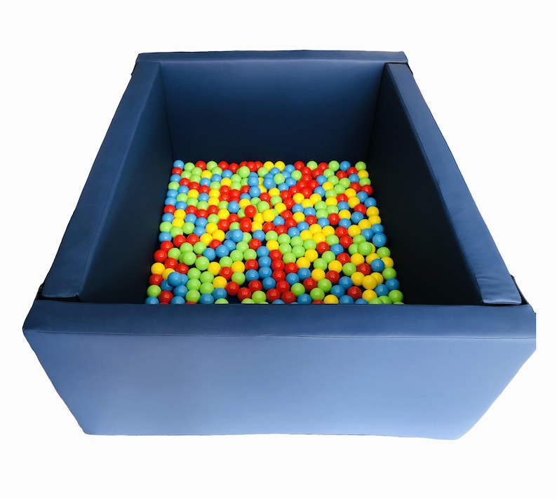 Ball Pits, FAUX LEATHER Ball Pit for Kids, Nursery Decorations, Soft ...