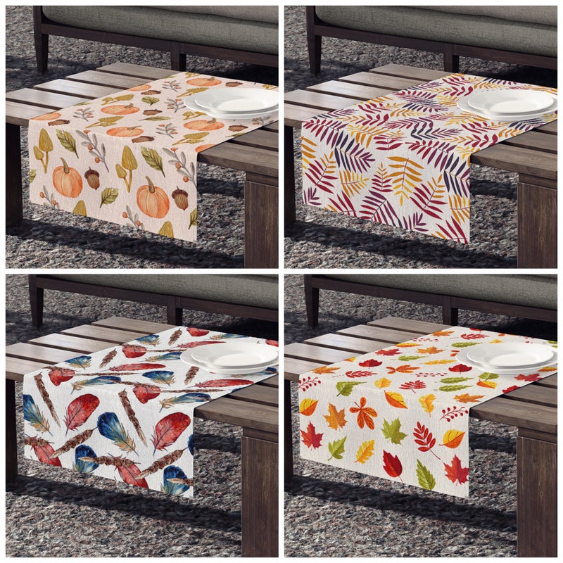 Fall Table Runner - Etsy