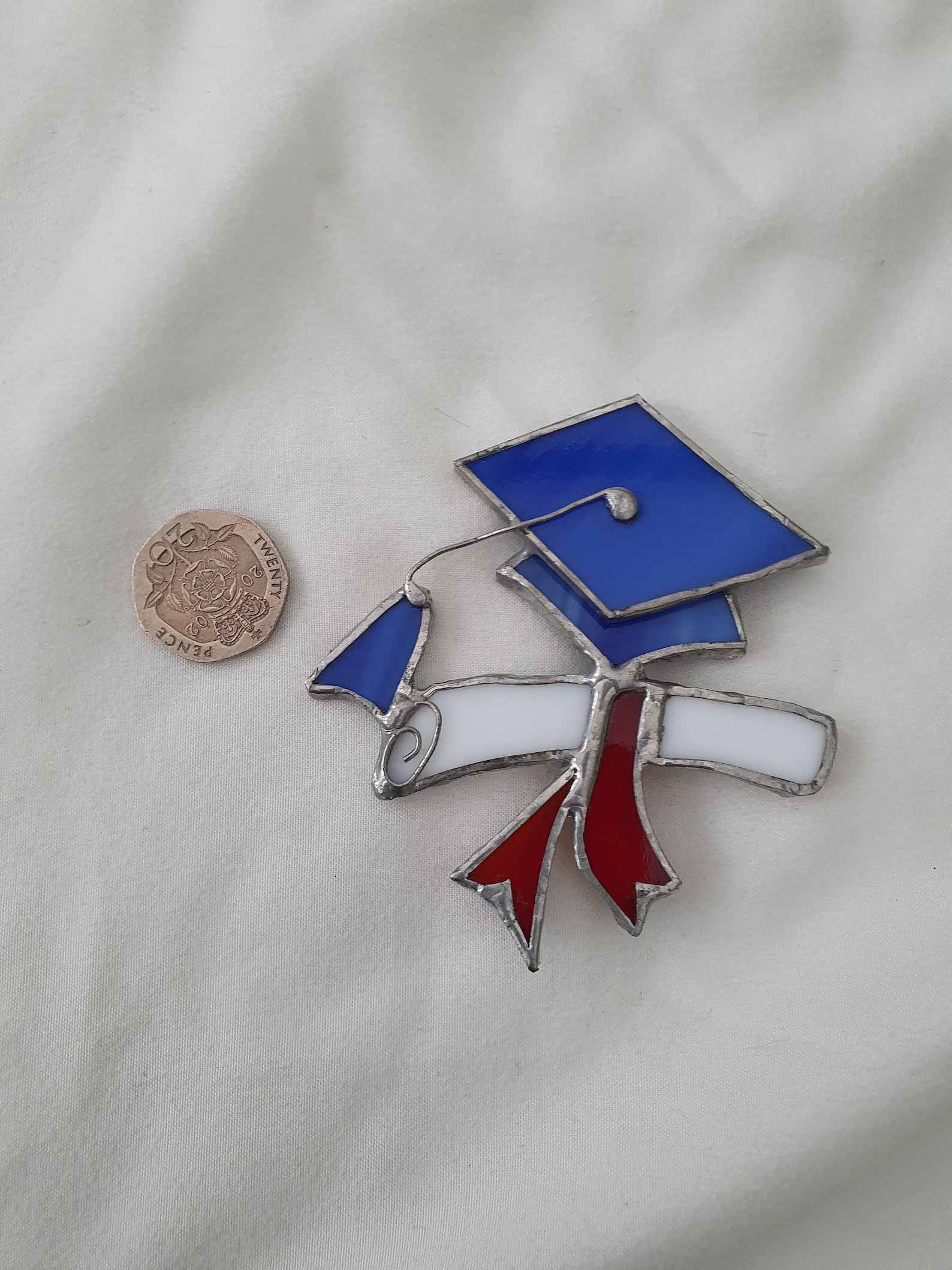 Graduation Stained Glass Cap n Gown Brooches | Etsy