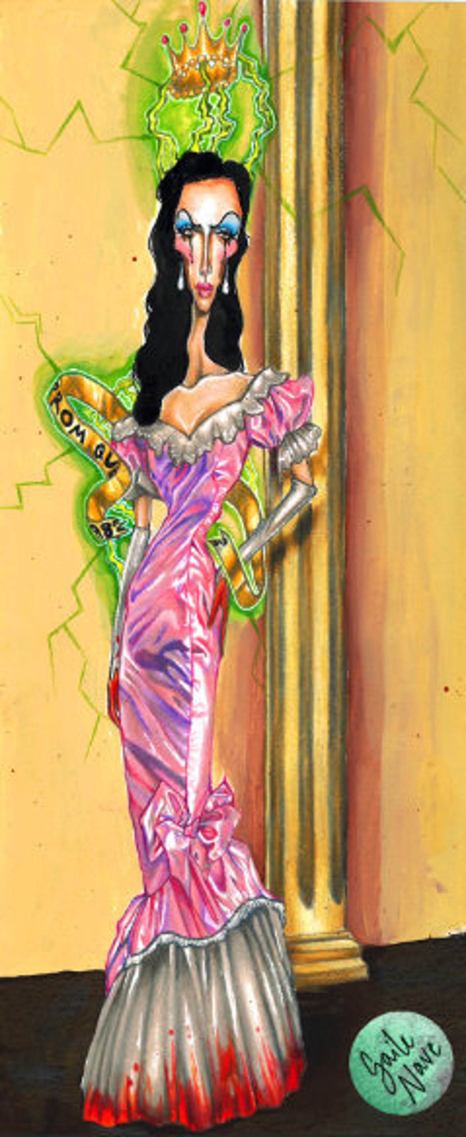 Revenge of the Prom Queen A5 Art Print - Etsy