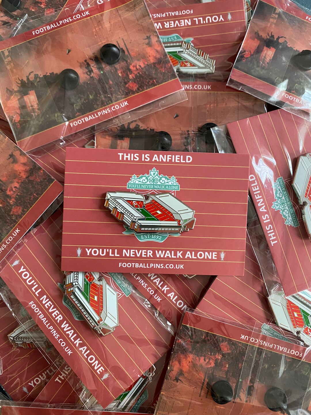 Anfield Limited Edition Pin Badge Liverpool. - Etsy