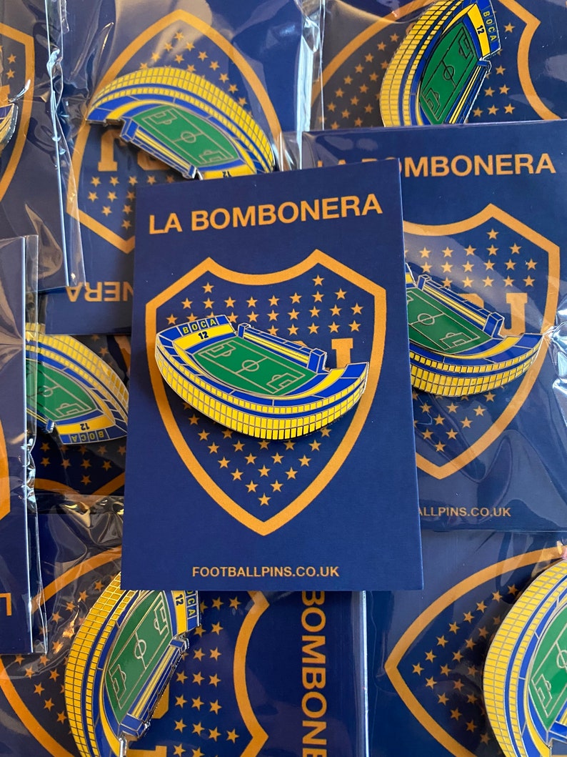 Complete Stadium Set Limited Edition Pin Badge Boca Juniors - Etsy