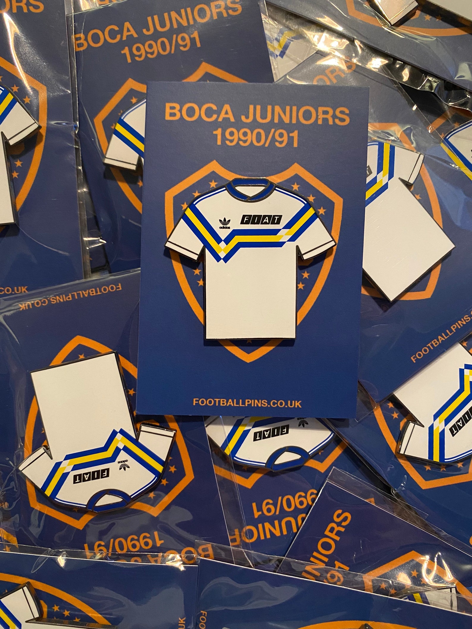 Boca Juniors Limited Edition Away Pin Badge - Etsy