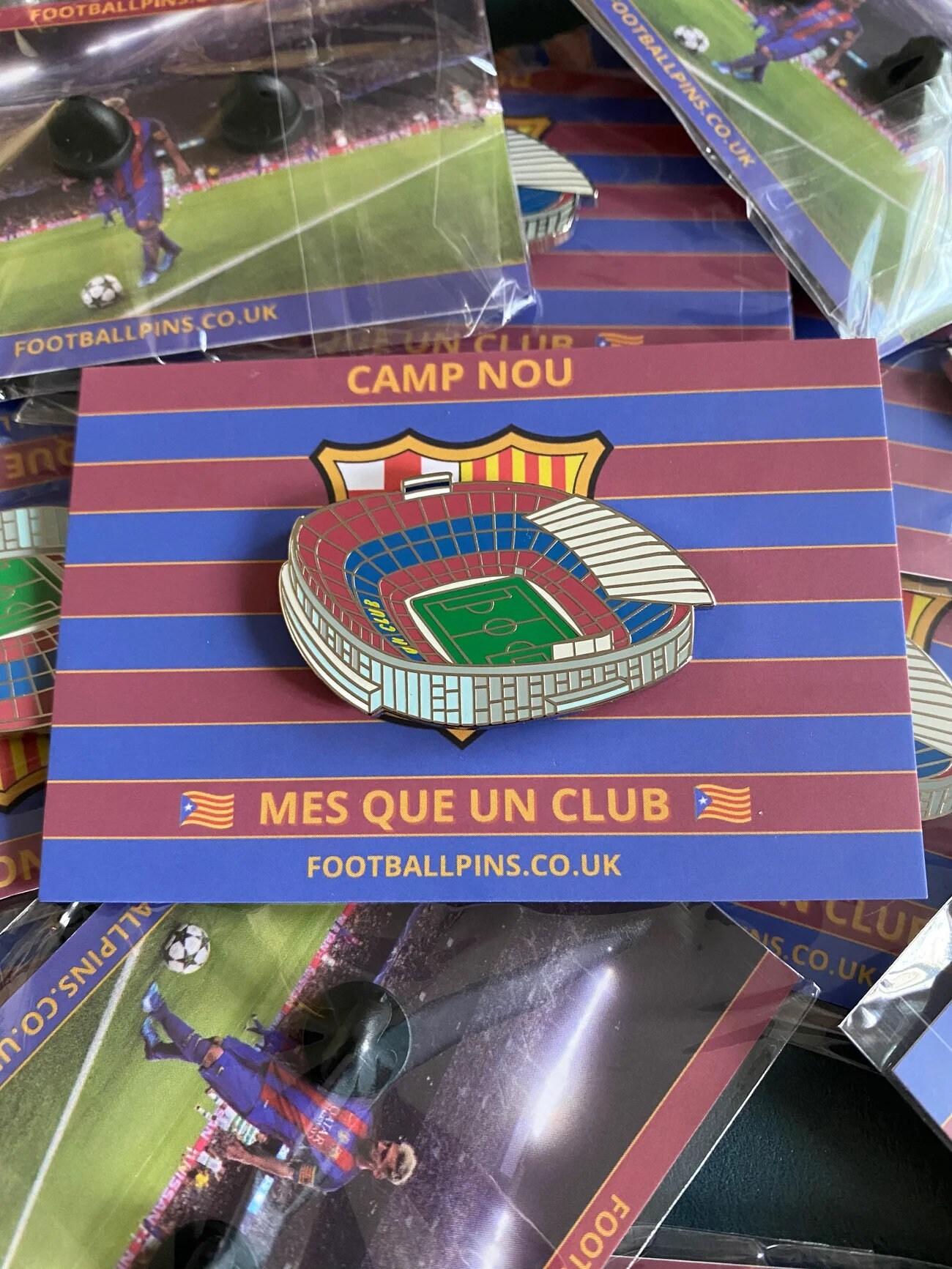 Complete Stadium Set Limited Edition Pin Badge Boca Juniors, Barcelona ...