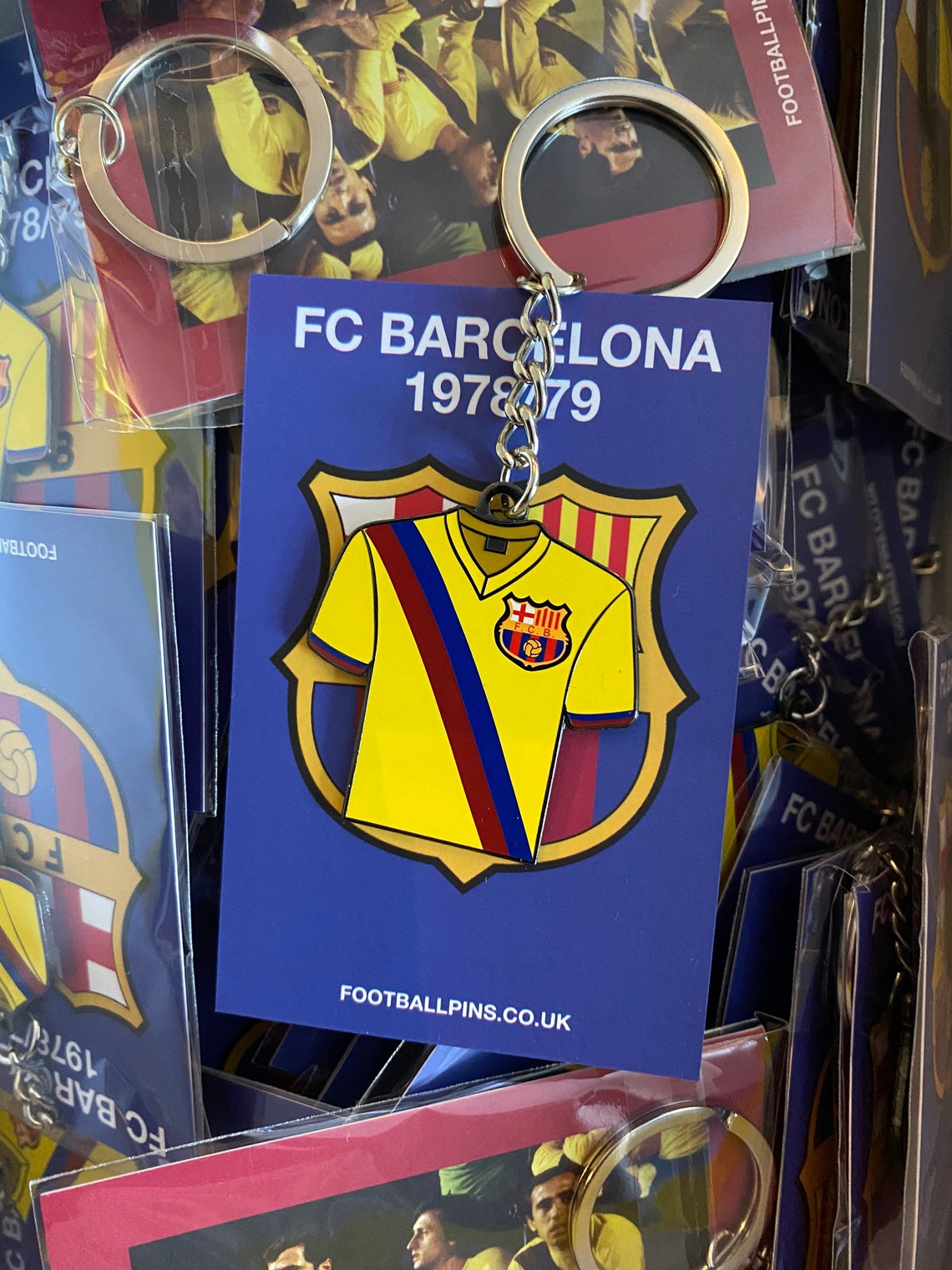 FC Barcelona Limited Edition Keychain - Etsy