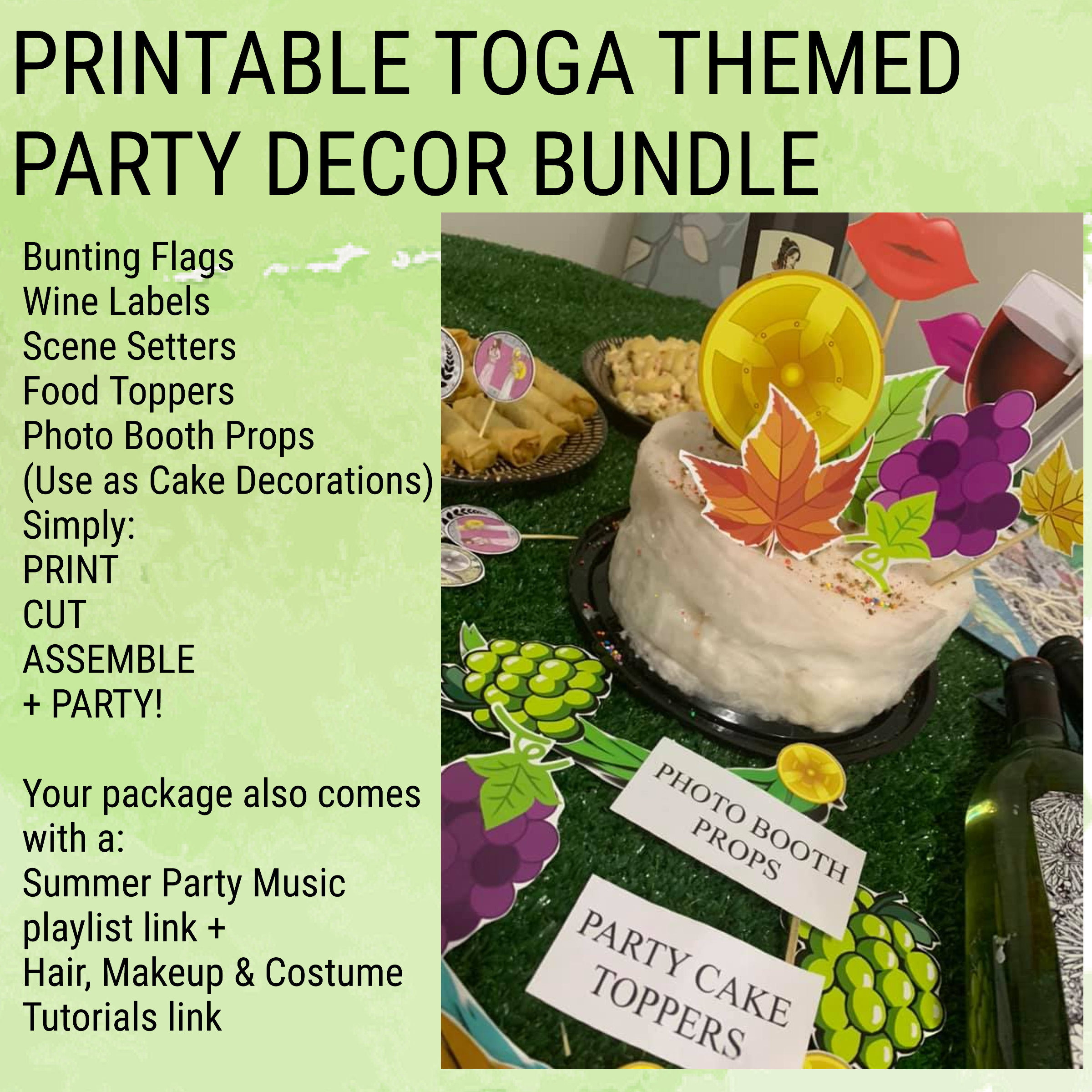Toga Party Food