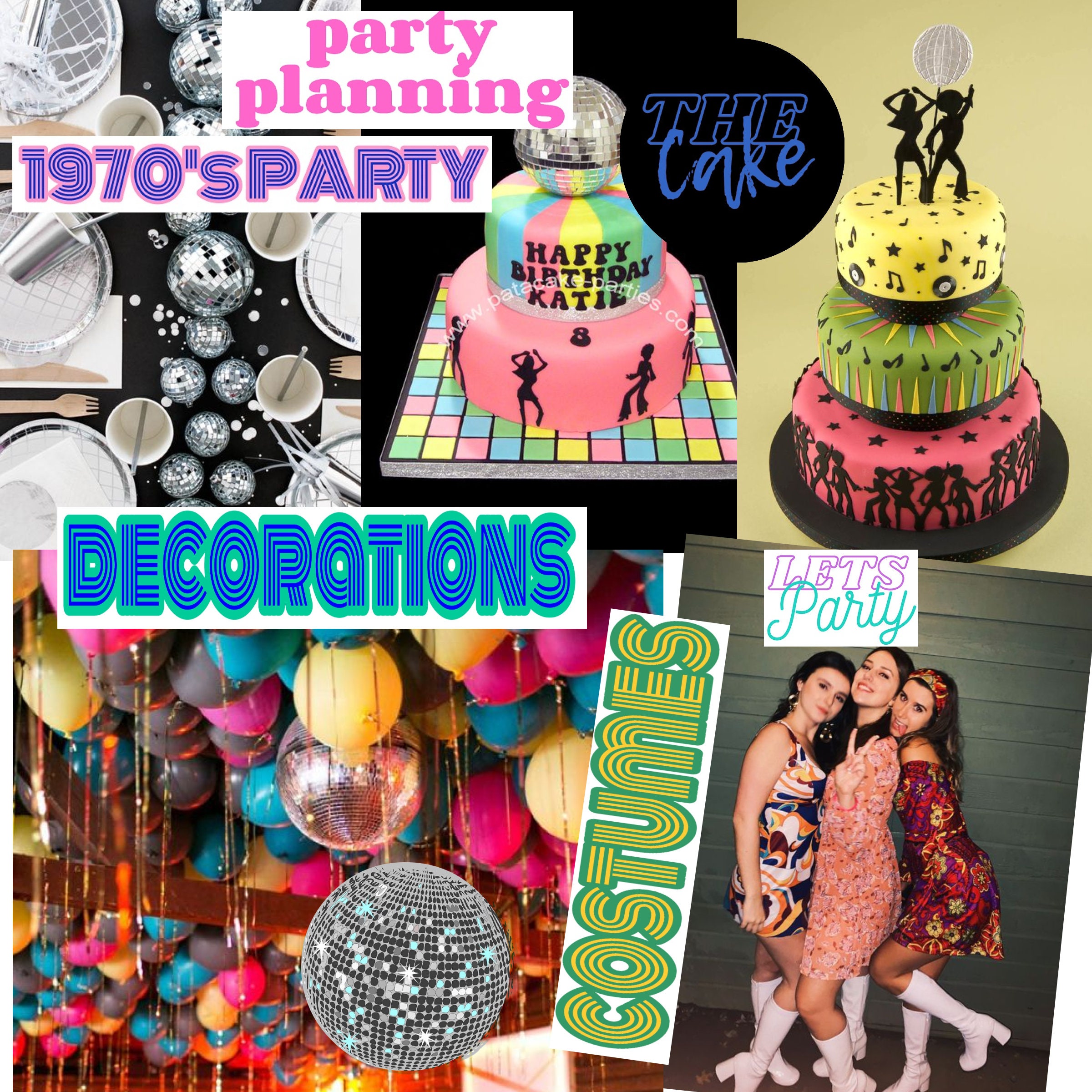 Party Planning Printable Vision Board Kit / Party Planner Mood | Etsy ...