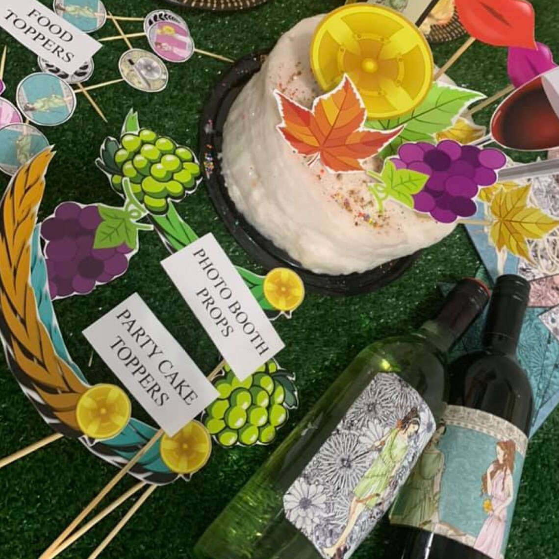 Toga Party Printable Party Pack / Toga Photo Booth Props / Toga Cake ...