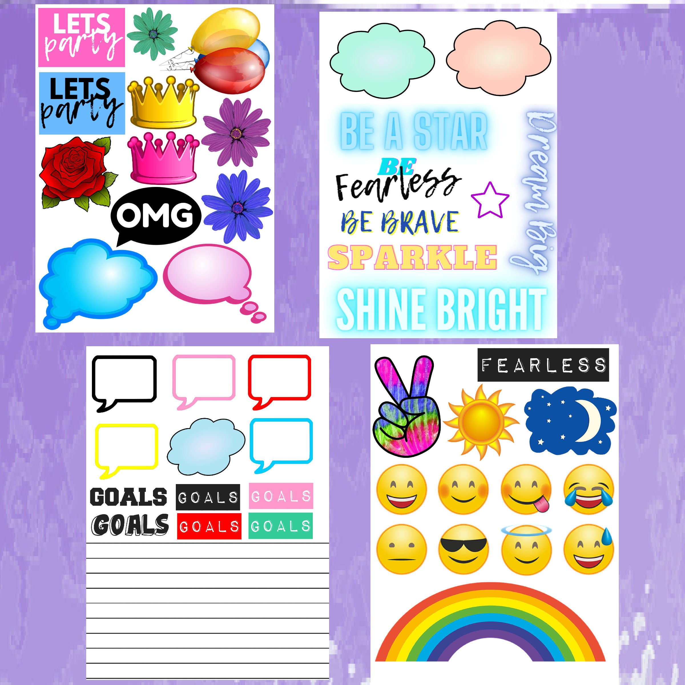 KIDS Vision Board Kit / Vision Board Printables / Vision Board | Etsy ...