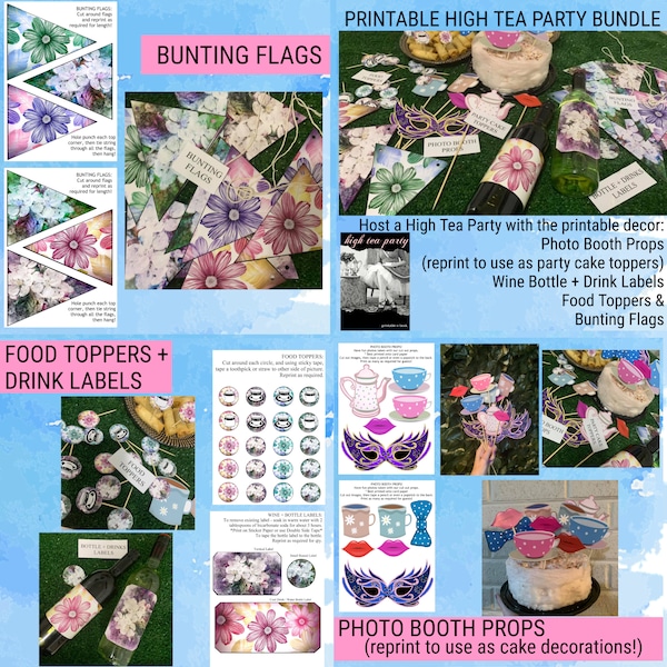 Tea Party Props - Etsy
