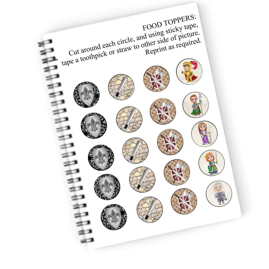 Medieval Themed Printable Party Pack | Etsy