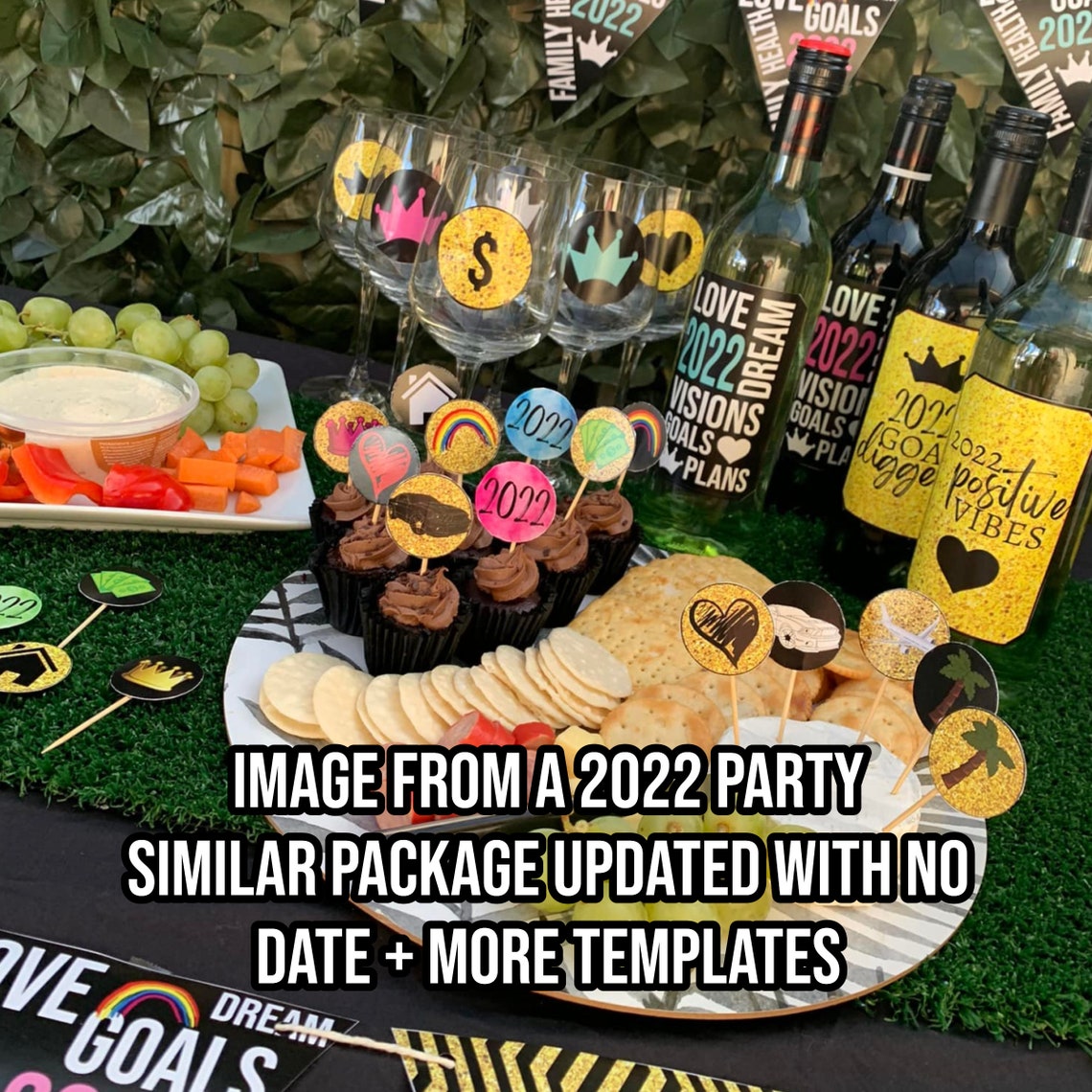 VISION BOARD PARTY Decorations for Hosting a Vision Board - Etsy Australia