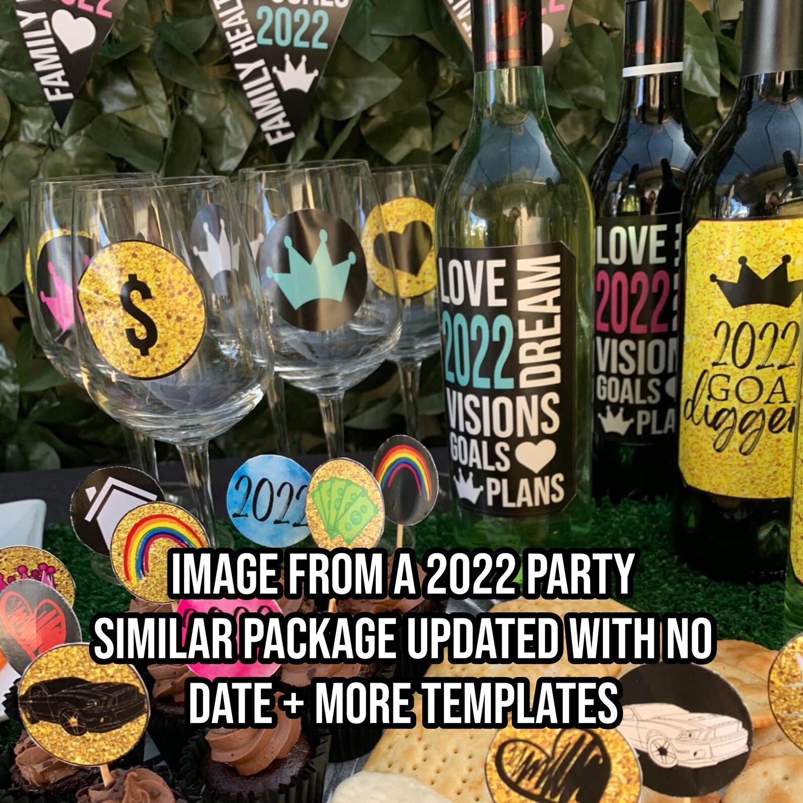 VISION BOARD PARTY Decorations for Hosting a Vision Board - Etsy Australia