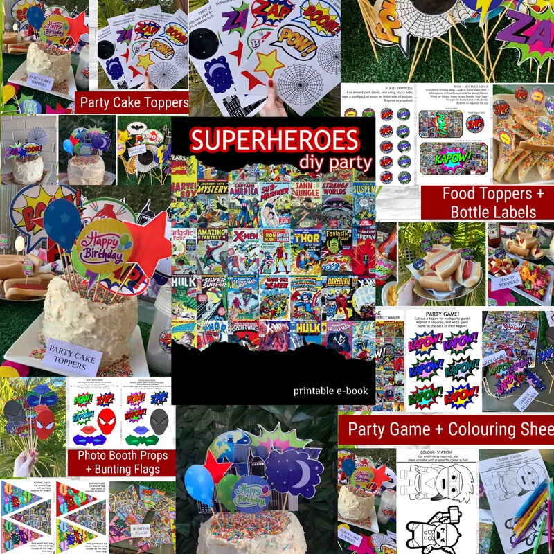 Superhero Photo Prop - Etsy