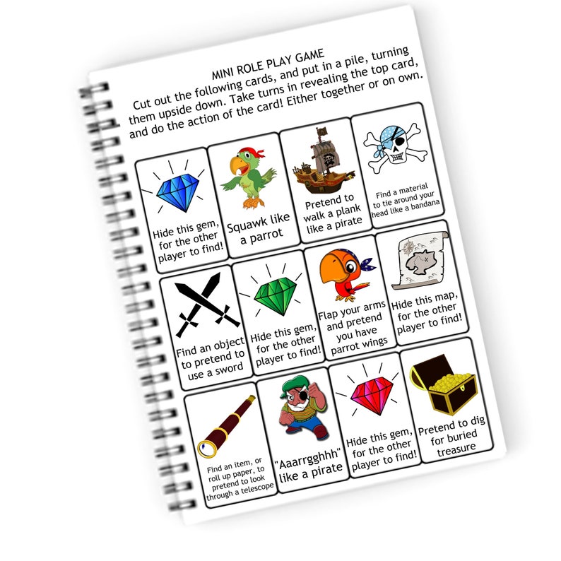 Mini Pirate Adventure Printable Activities for Kids - Etsy Australia