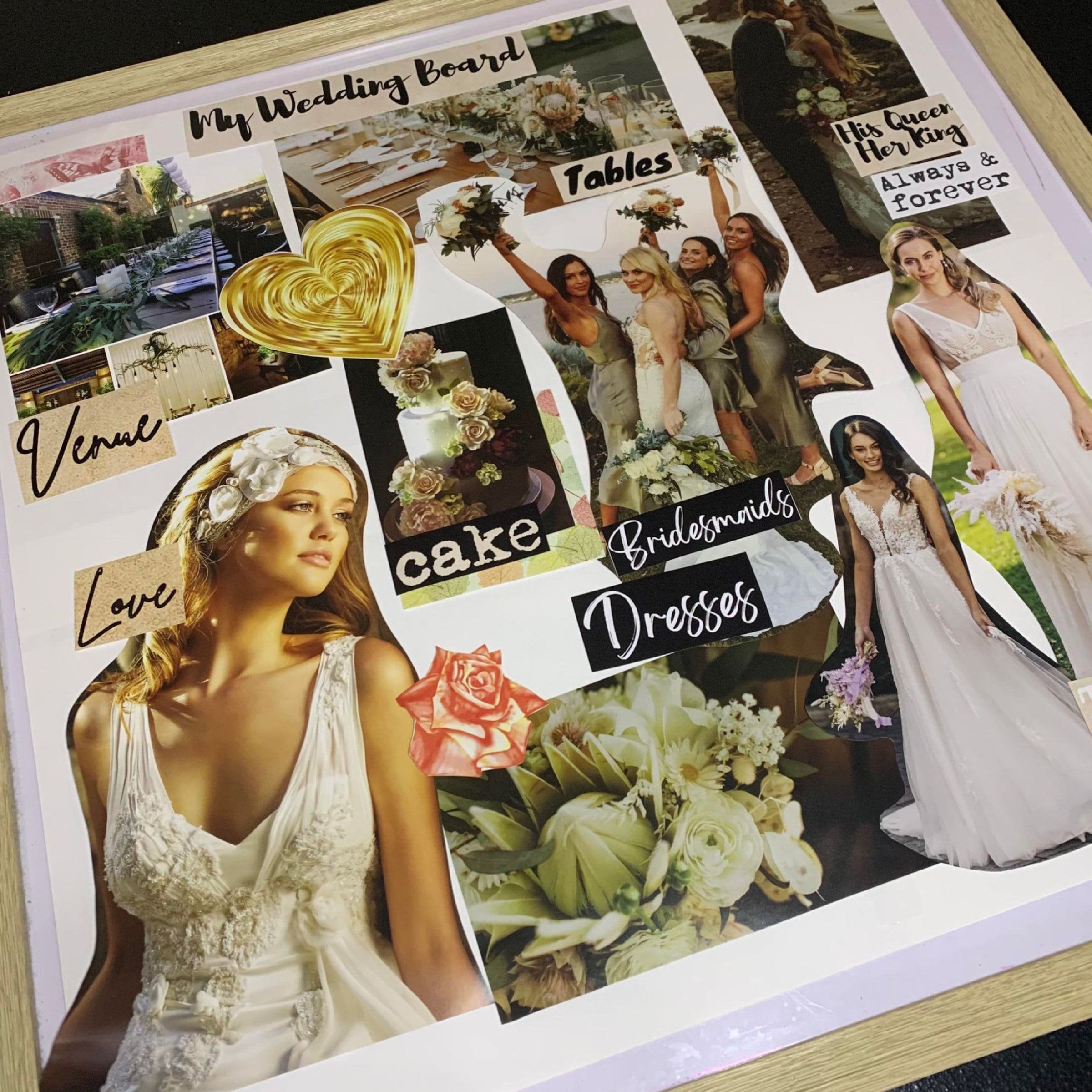 Wedding Vision Board Kit / Bridal Shower Games / Hens Night - Etsy