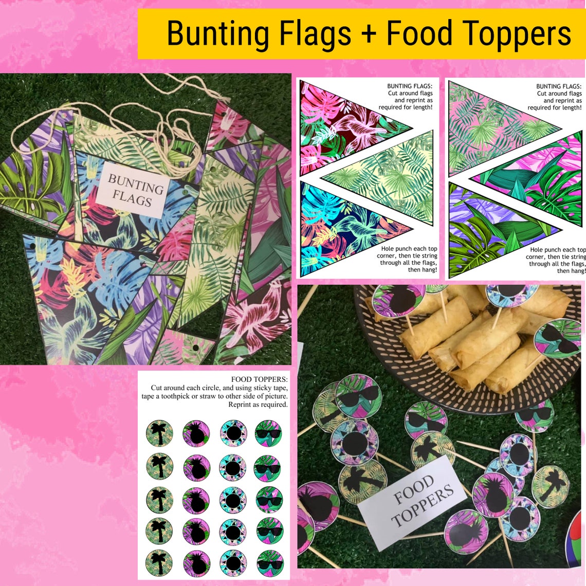 Summer Party Printable Pack / Summer Party Prints / Summer - Etsy Australia