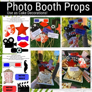 Printable Movie Night Party Pack / Movie Parties / Movie Themed Party ...