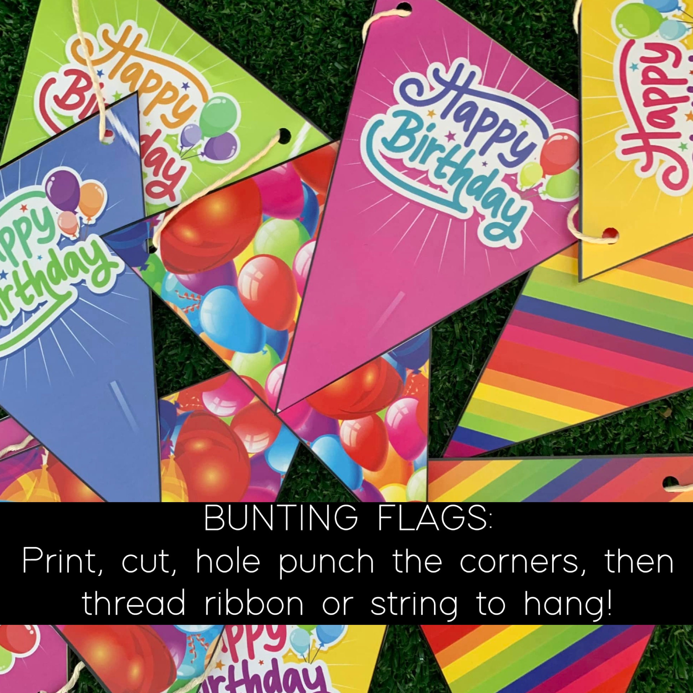 Happy Birthday Party Cake Toppers / Party Cake Toppers / - Etsy