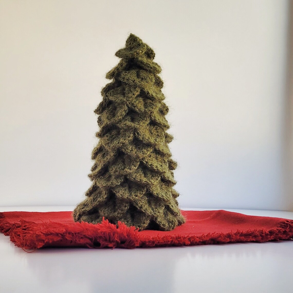 Alpine Christmas Tree Crochet Christmas Decor DIY - Etsy