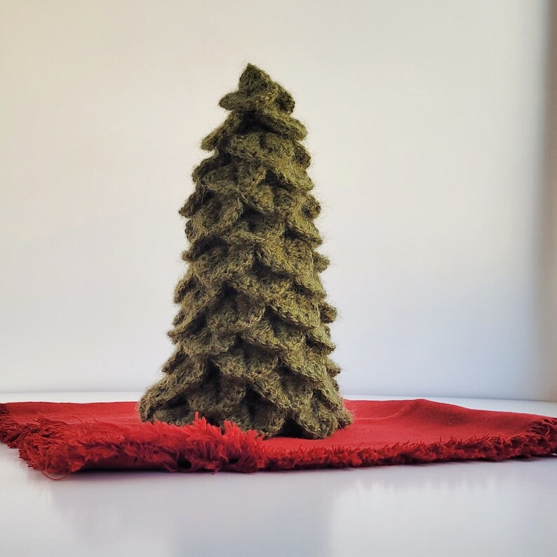 Alpine Christmas Tree Crochet Christmas Decor DIY - Etsy