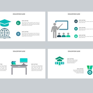 Education Slide Infographic Templates | Diagram for Powerpoint, Google ...