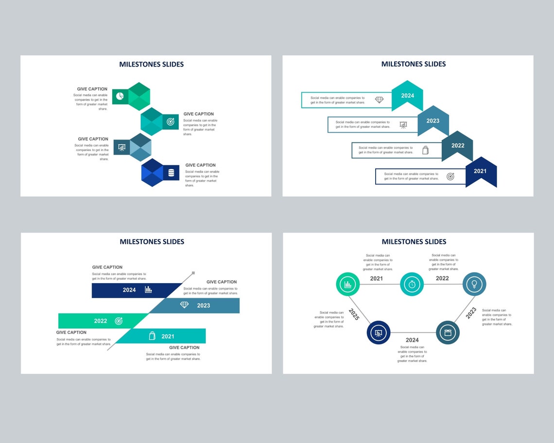 Milestone Slide Infographic Templates | Diagram for Powerpoint, Google ...