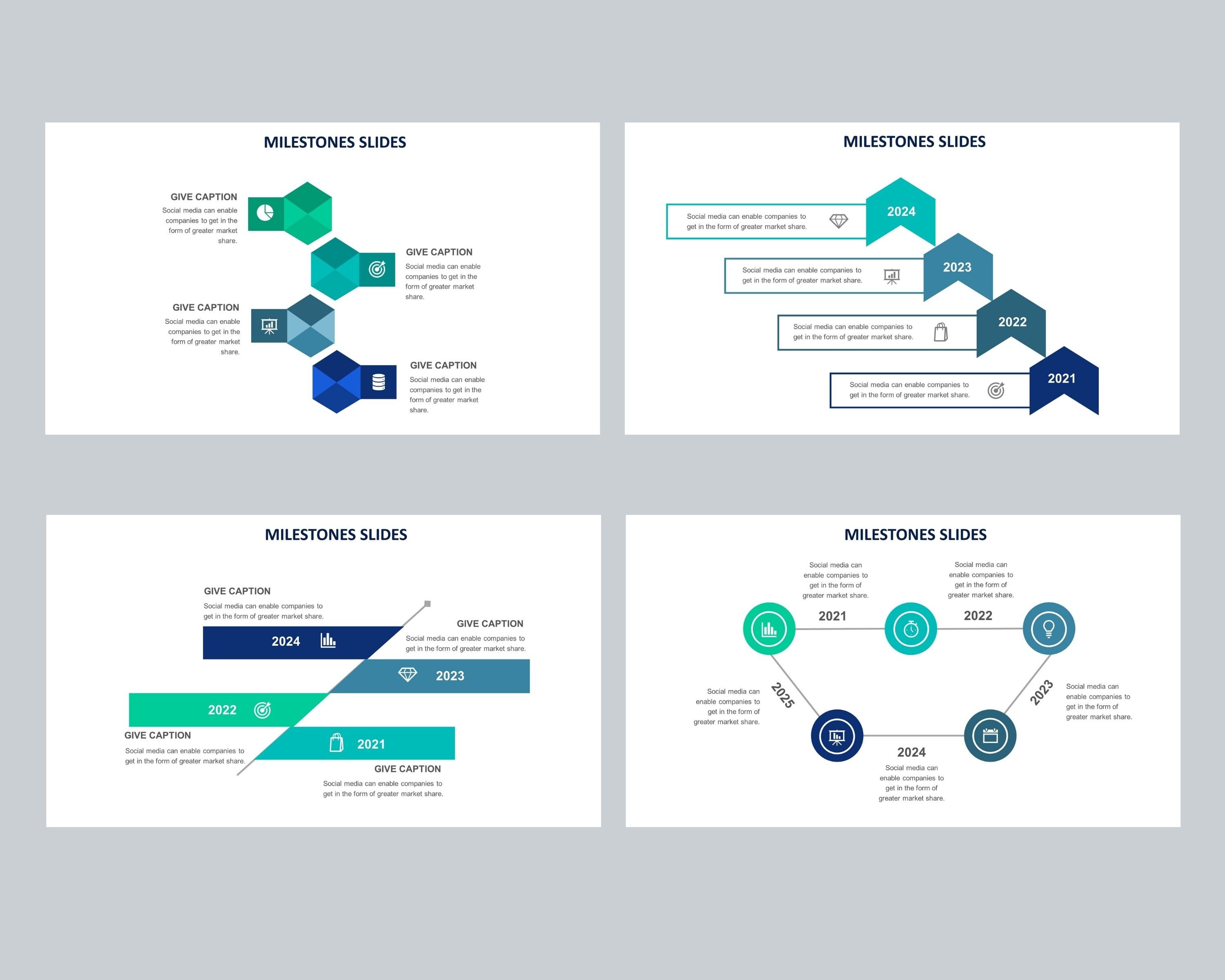 Milestone Slide Infographic Templates | Diagram for Powerpoint, Google ...